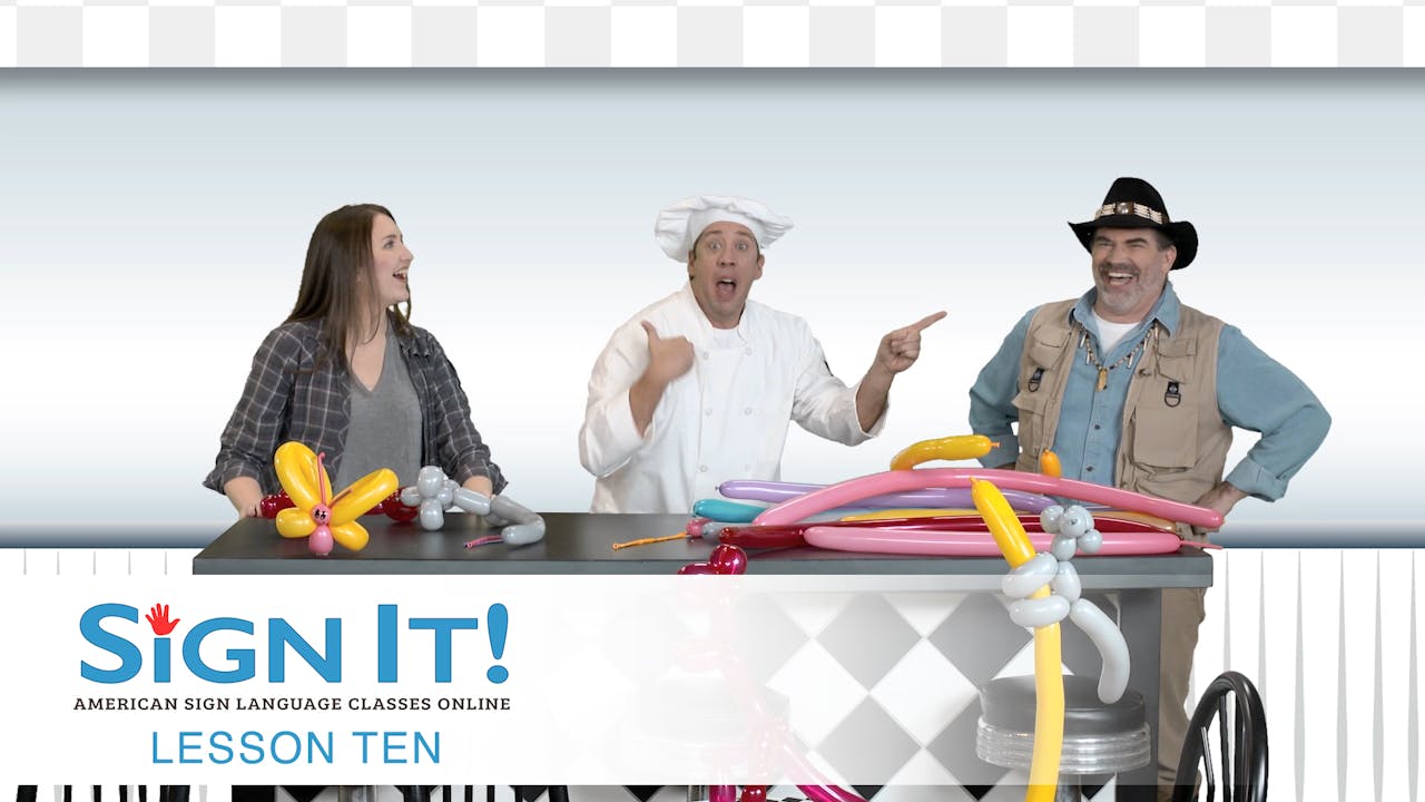 Sign It ASL Lesson 10 - Animals - Sign It ASL - American Sign Language ...