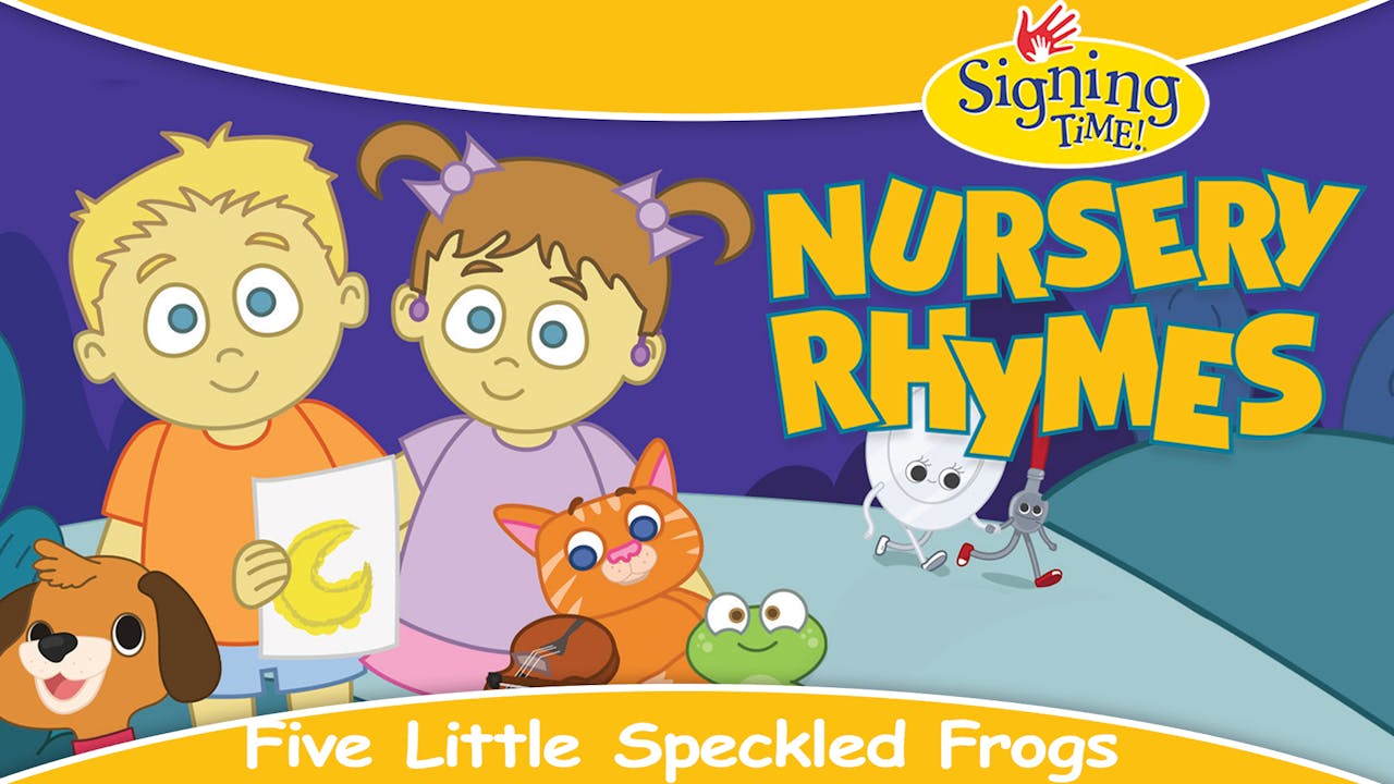 Nursery Rhymes - Five Little Speckled Frogs - My Signing Time