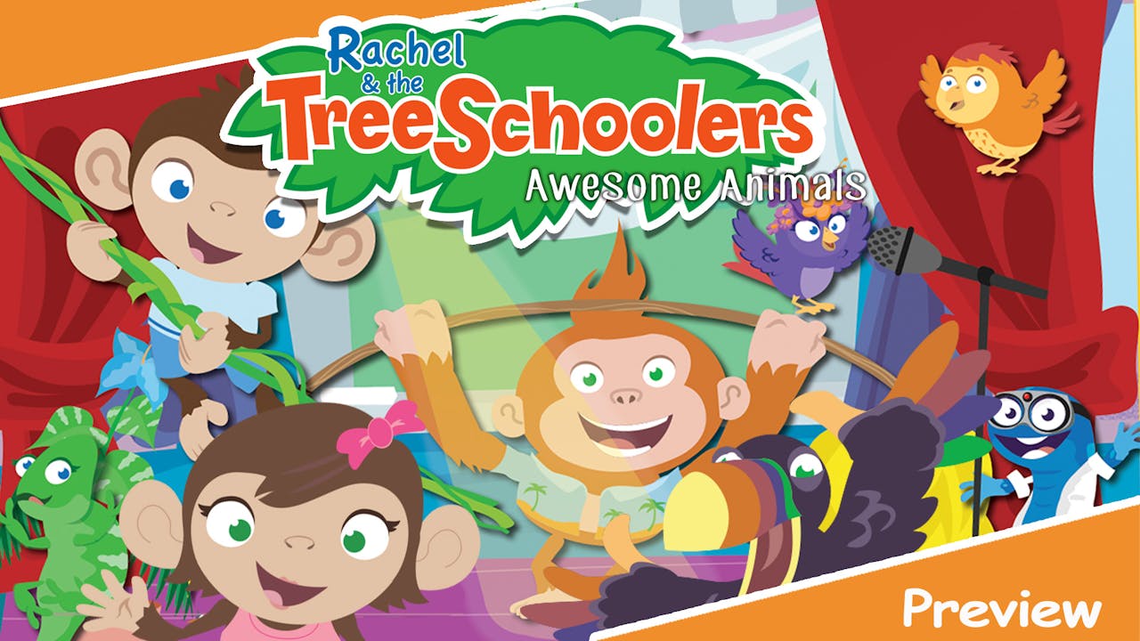 Rachel & the TreeSchoolers Preview: Awesome Animals - My Signing Time