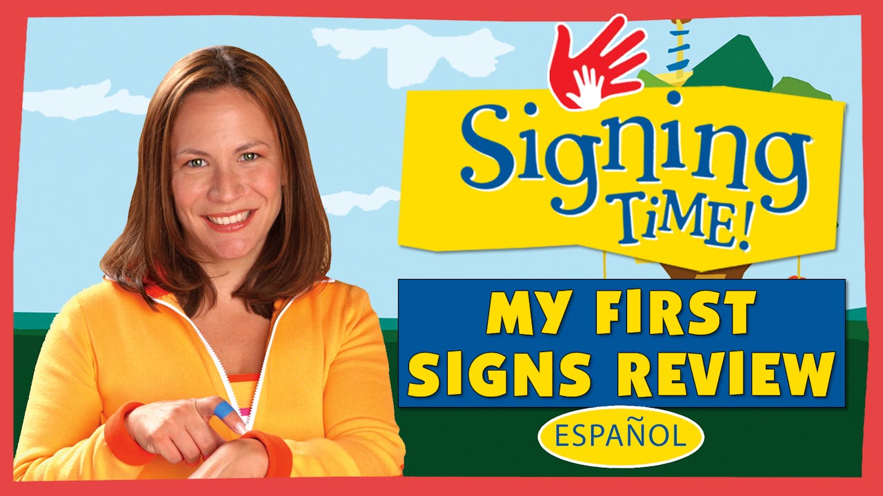 My First Signs (Spanish) - Signing Time Classic Season One Video ...