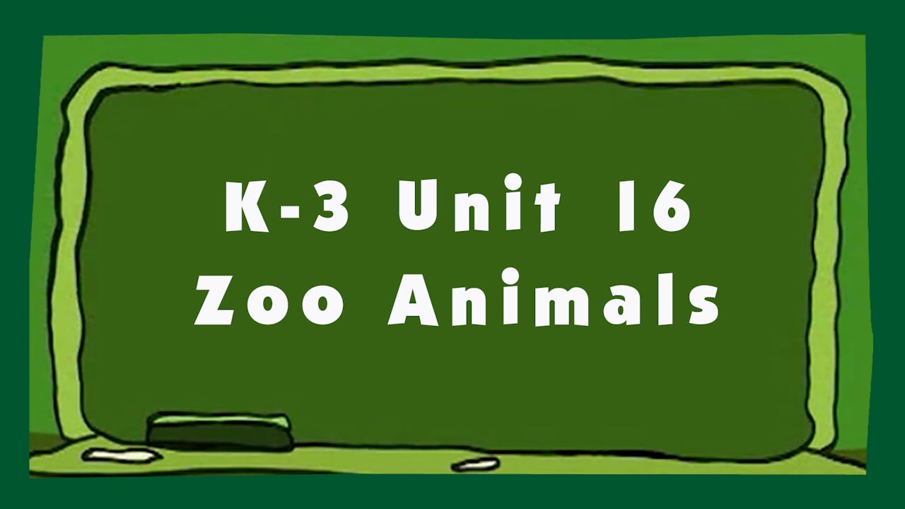 Unit 16 – Zoo Animals - Signing Time K-3 Classroom Curriculum - My ...