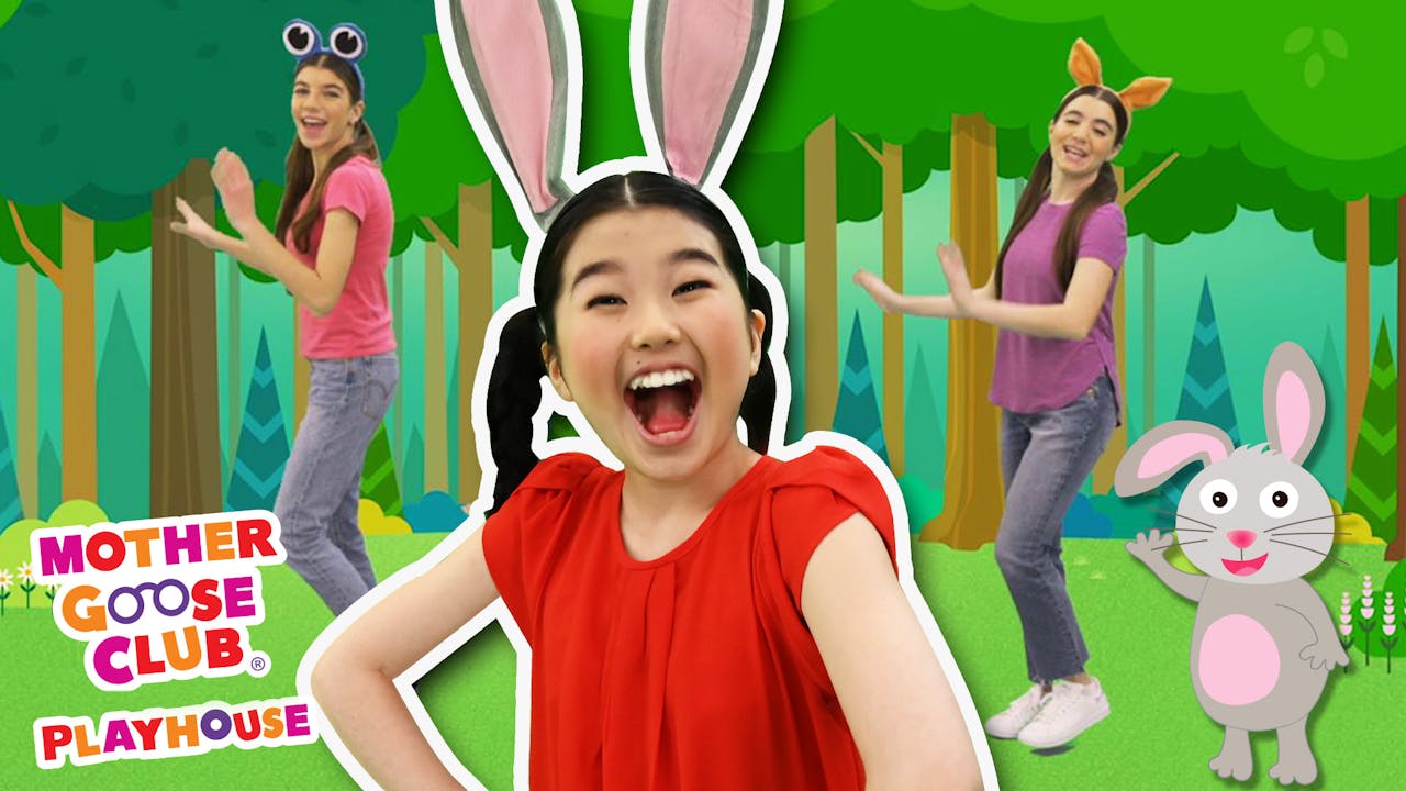 The Bunny Hop - Mother Goose Club Playhouse - My Signing Time