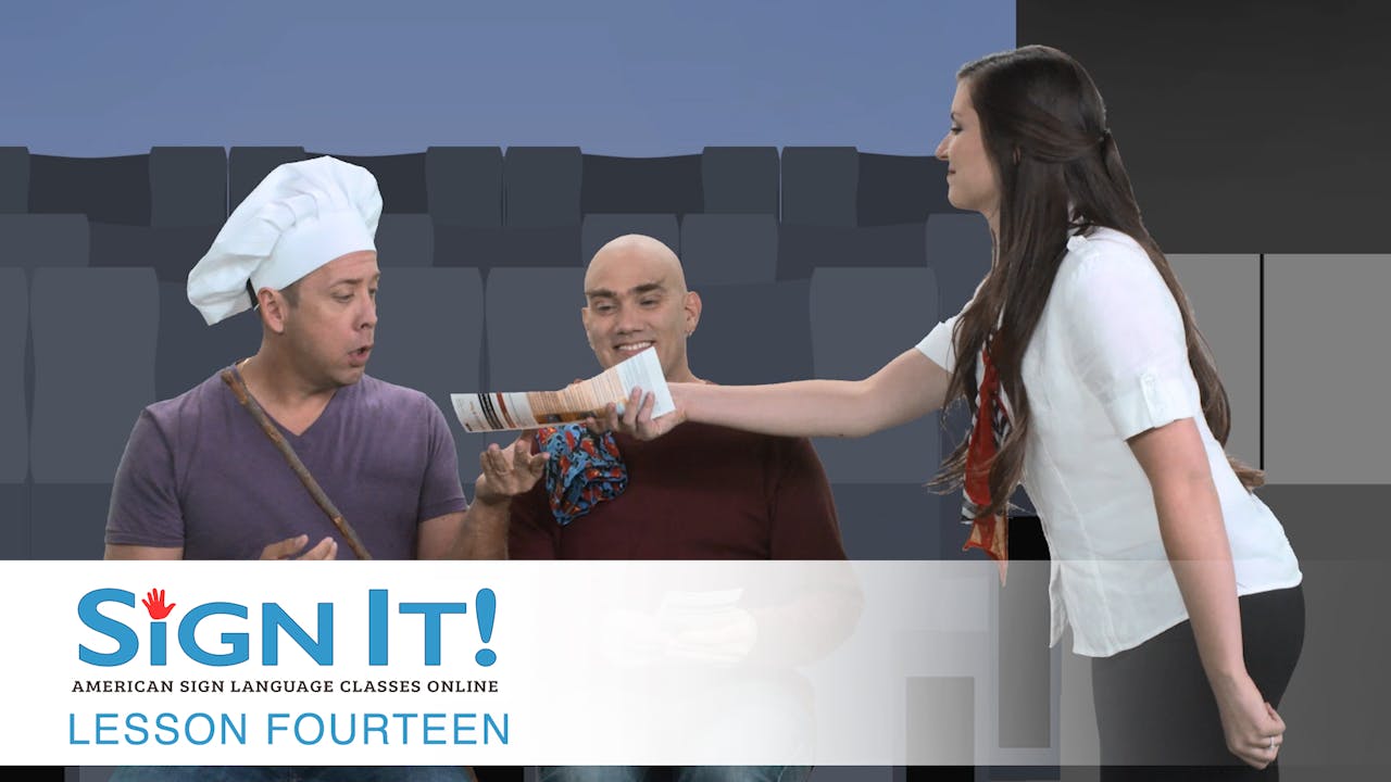 Sign It ASL Lesson 14 - Vacation - Sign It ASL - American Sign Language ...