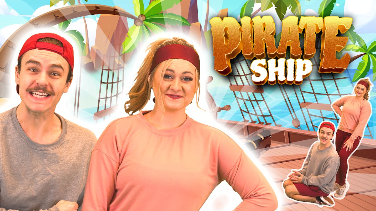 Pirate Fitness Adventure! - Ariel & Bailey - My Signing Time