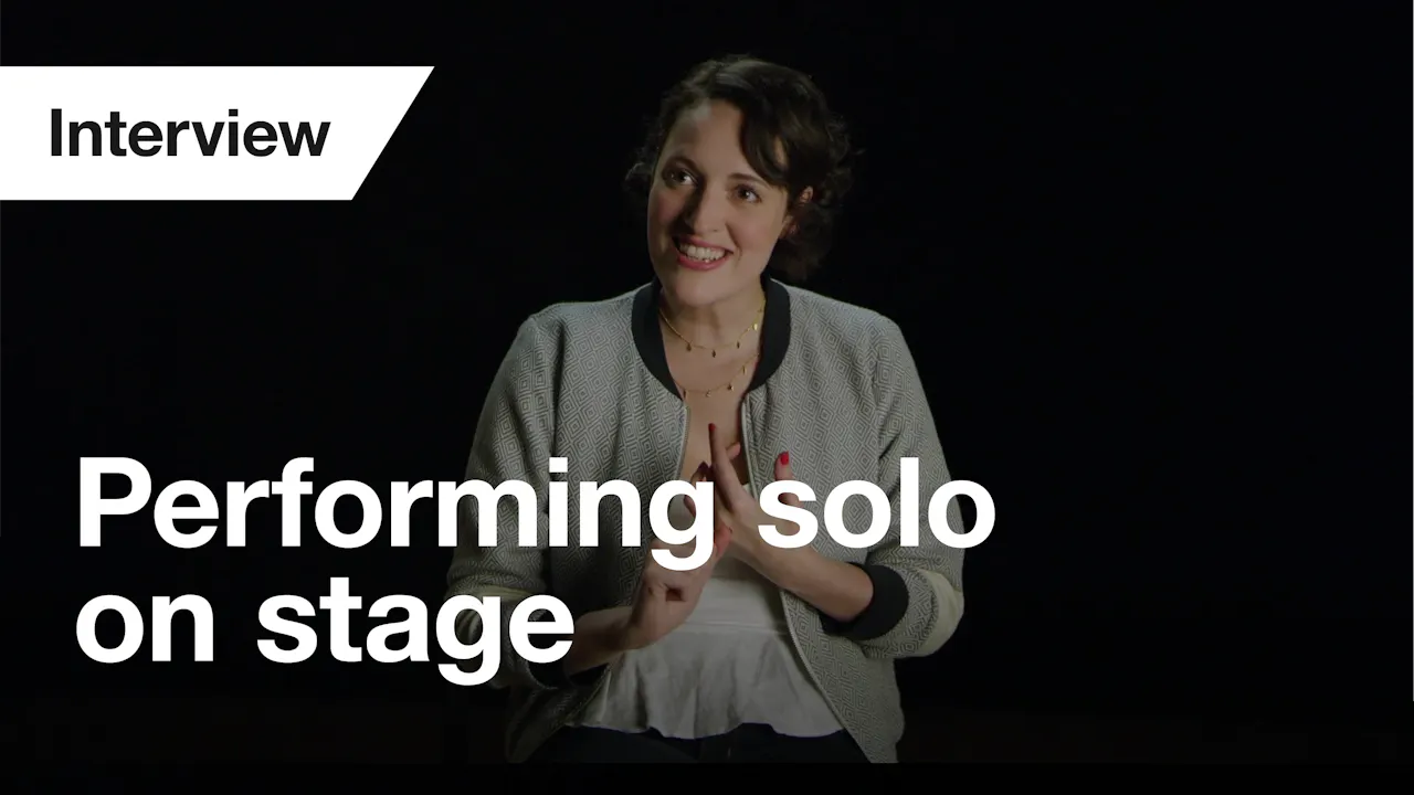 Fleabag: Interview - Performing solo on stage - National Theatre at ...