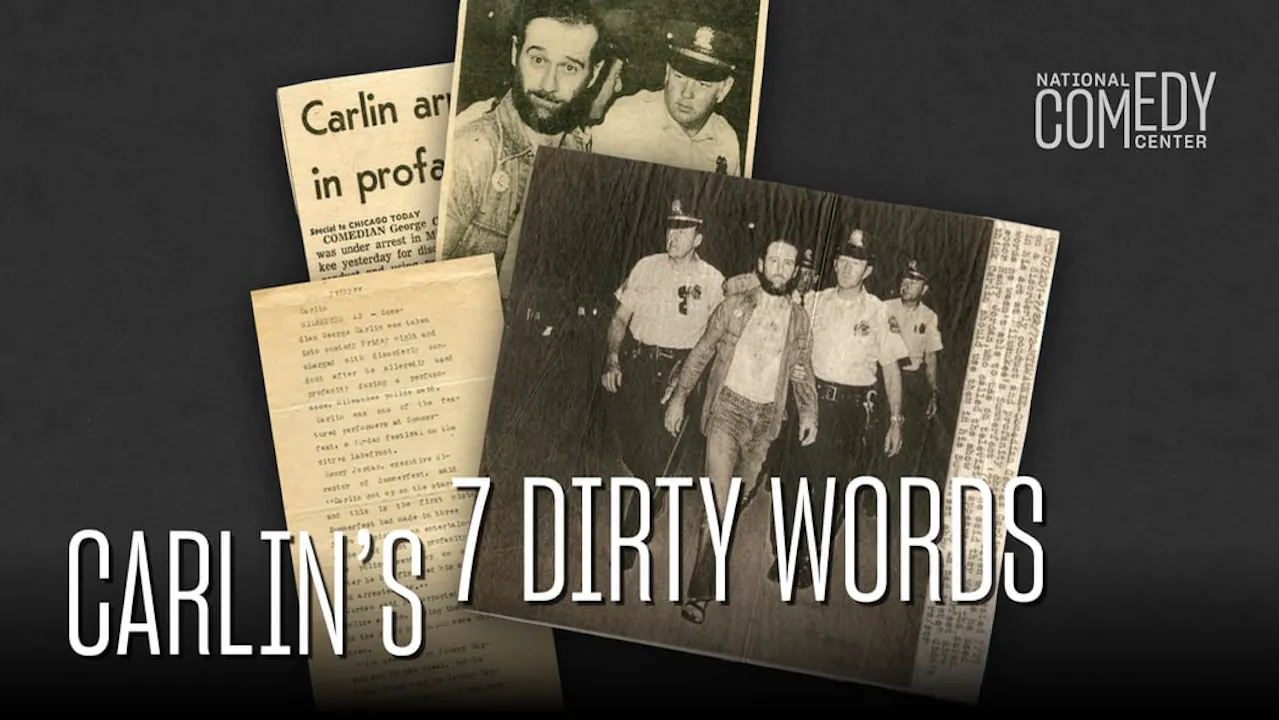 Carlin's 7 Dirty Words - Archive Highlights - National Comedy Center ...