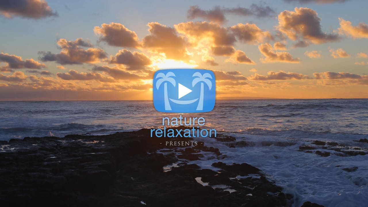 Hawaii Sunrise Waves 1 HOUR Nature Relaxation 4K - Nature Relaxation ...