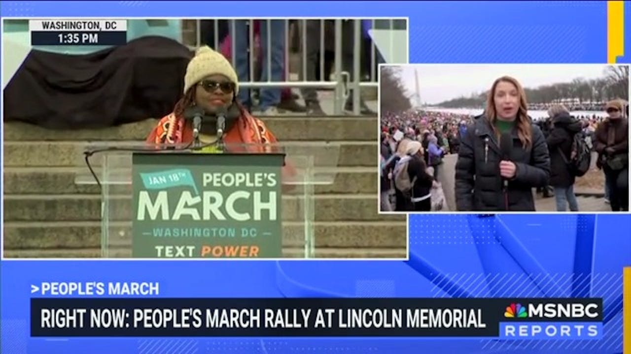 MSNBC on People’s March - IN THE WAKE TV
