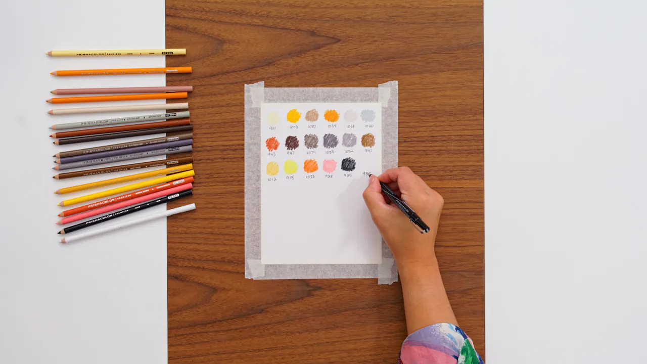 Bonus Video - How to Make a Color Guide - Prismacolor Technique™