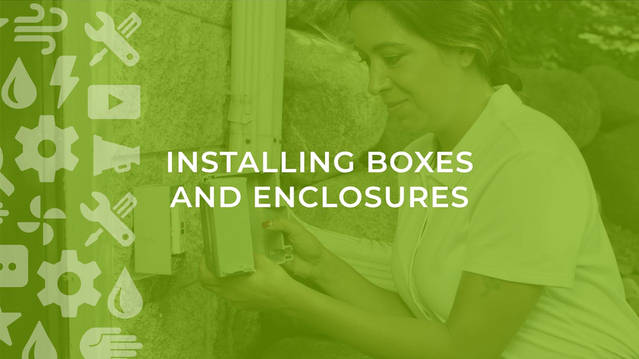 How to Install Boxes and Enclosures in Open Framing - Installing Boxes ...