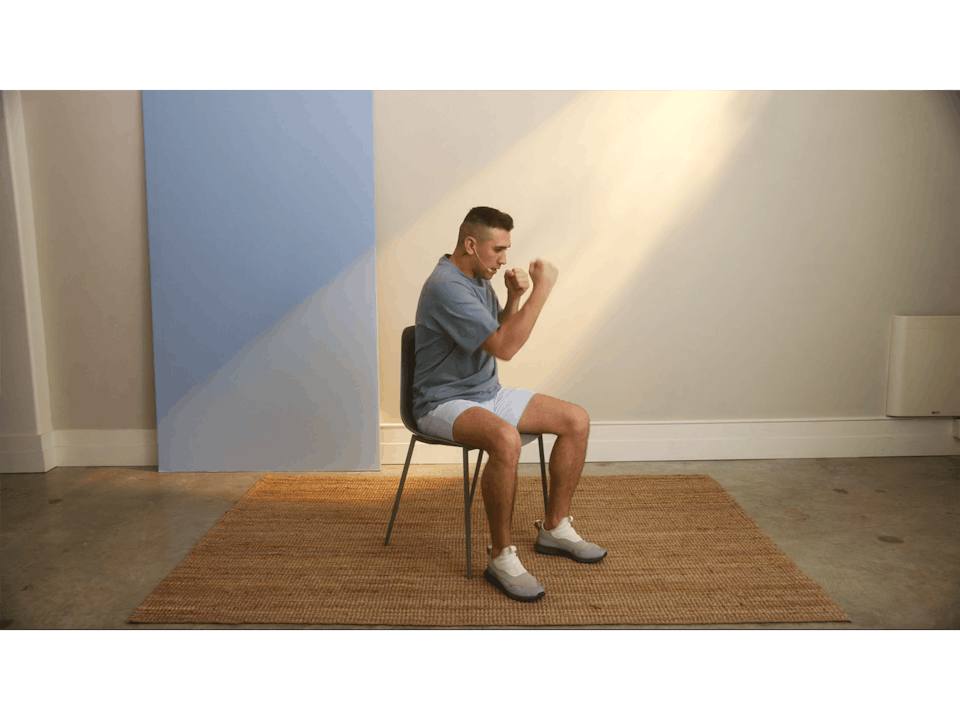 Chair Boxing with Rob | Full Body Cardio & Mobility Class (9 Mins ...