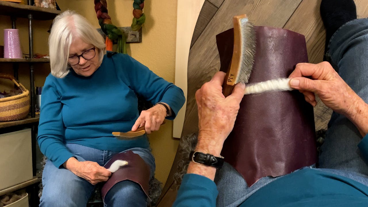 S1E10.5 - New to Fleece: Flicking, combing, spinning - The PLY Spinners ...