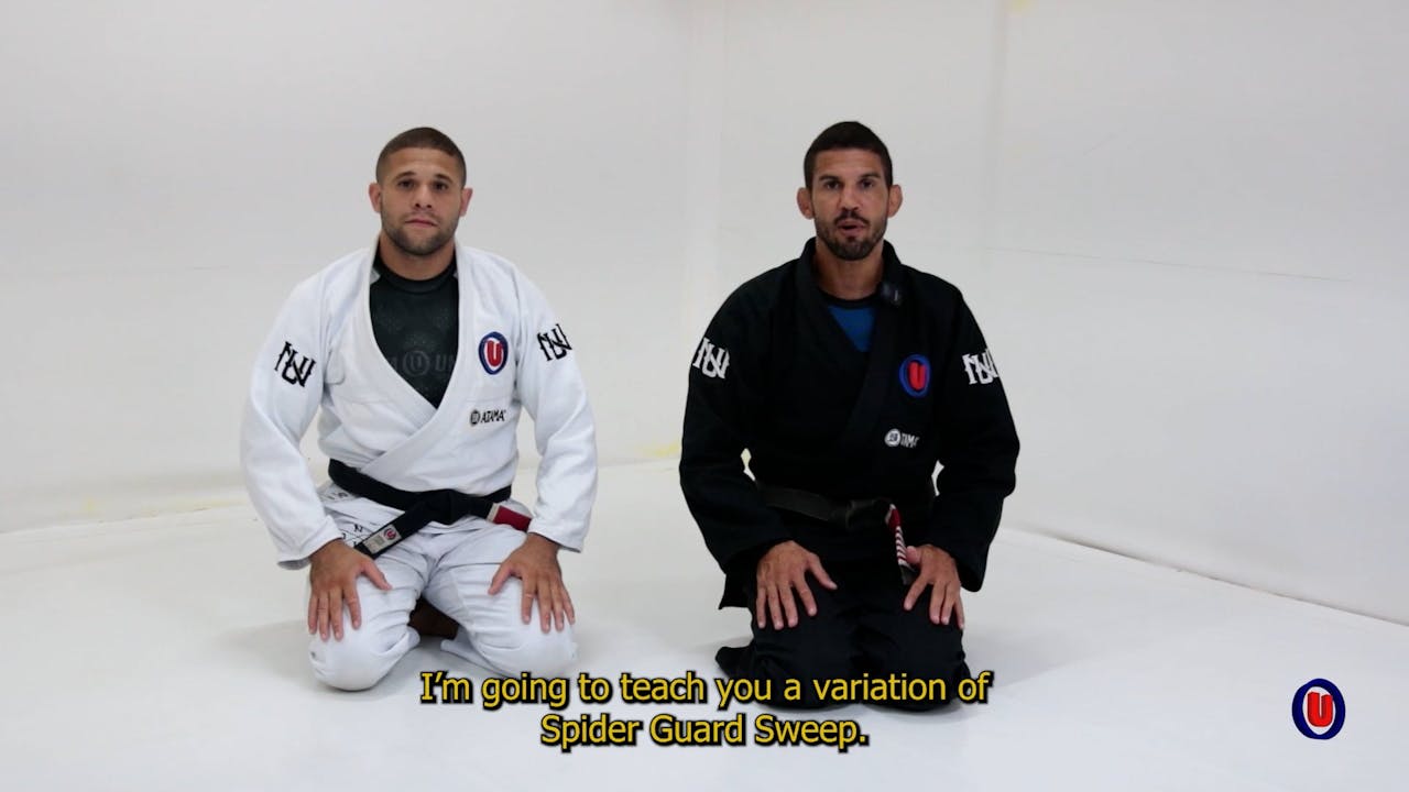 Basic Spider Guard Sweep - White Belt Stripe 4 - Nova União Online