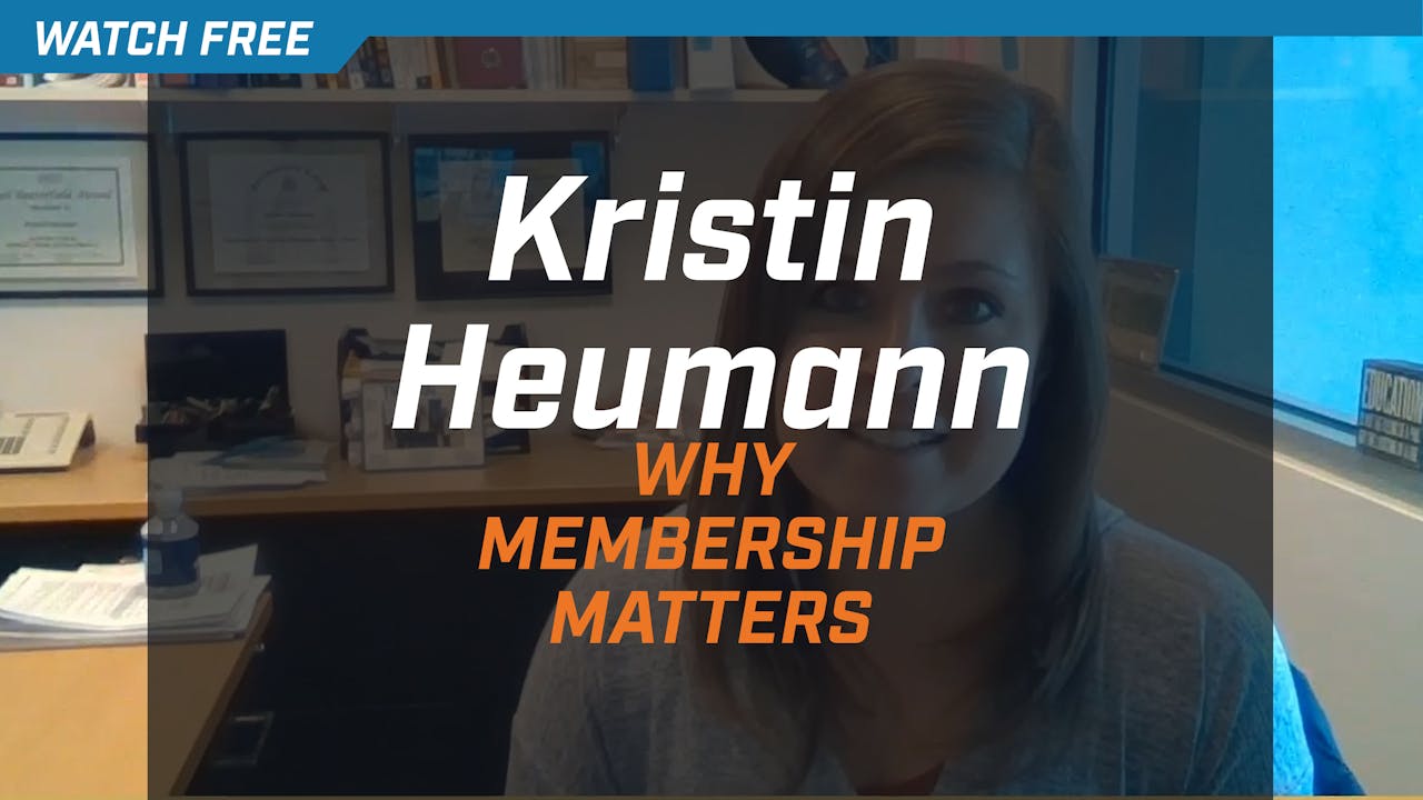Kristin Heumann on Why NSCA Membership Matters - NSCA TV