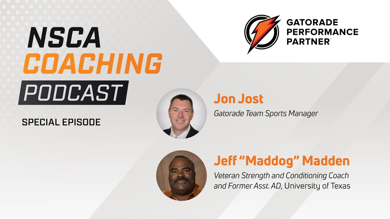 Season 7 Ep 9a Gatorade Special Episode with Jeff Madden - Season 7 - NSCA TV