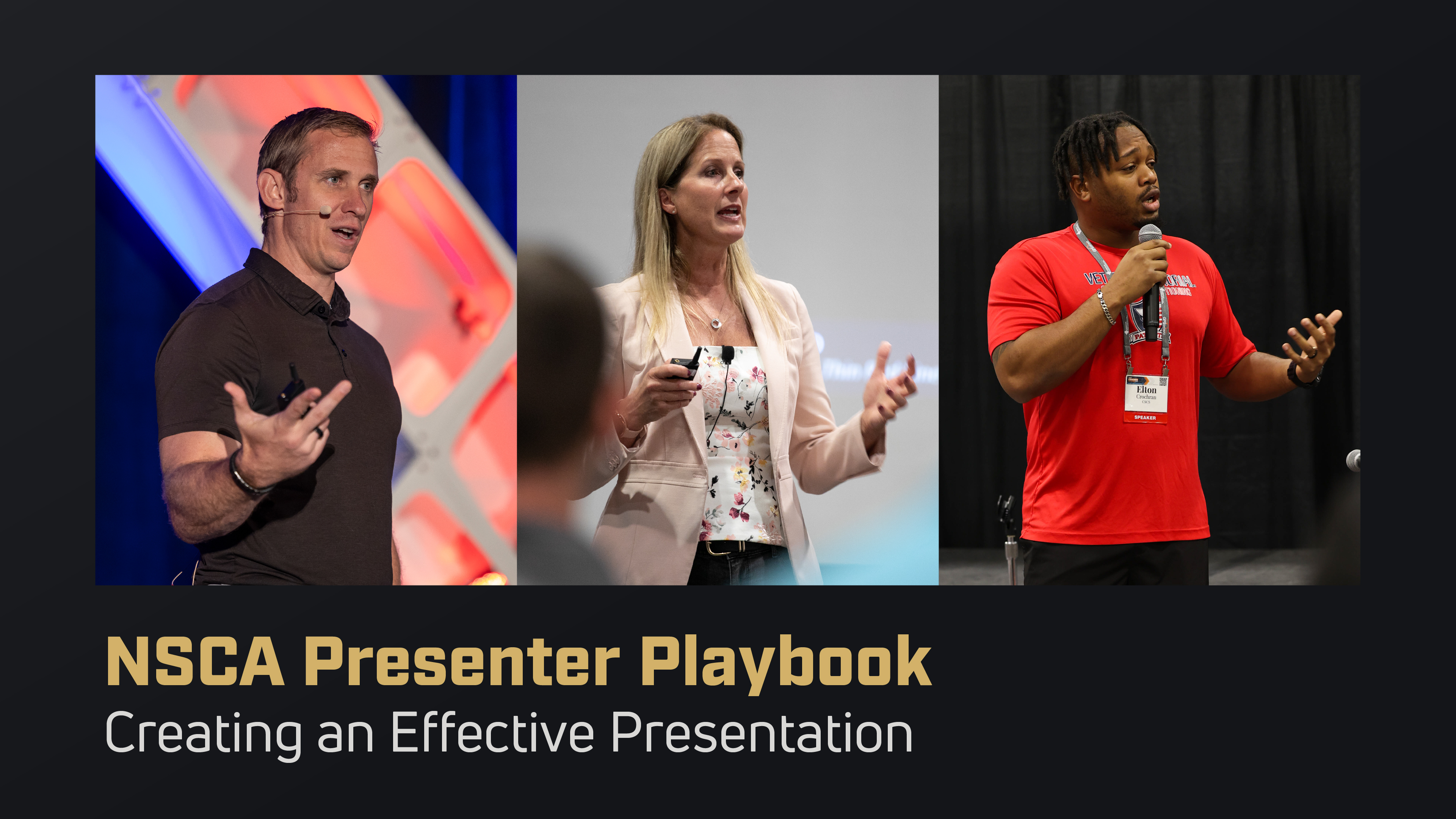 NSCA Presenter Playbook - NSCA TV