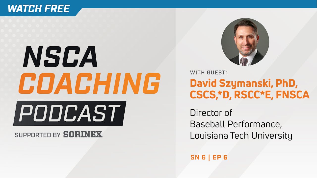 Season 6 Episode 6 with David Szymanski - Season 6 - NSCA TV