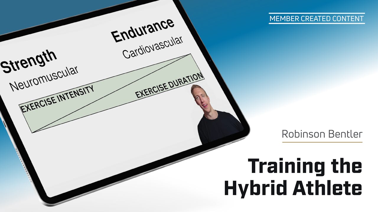 Training the Hybrid Athlete-Effectively Integrate Endurance & Strength ...