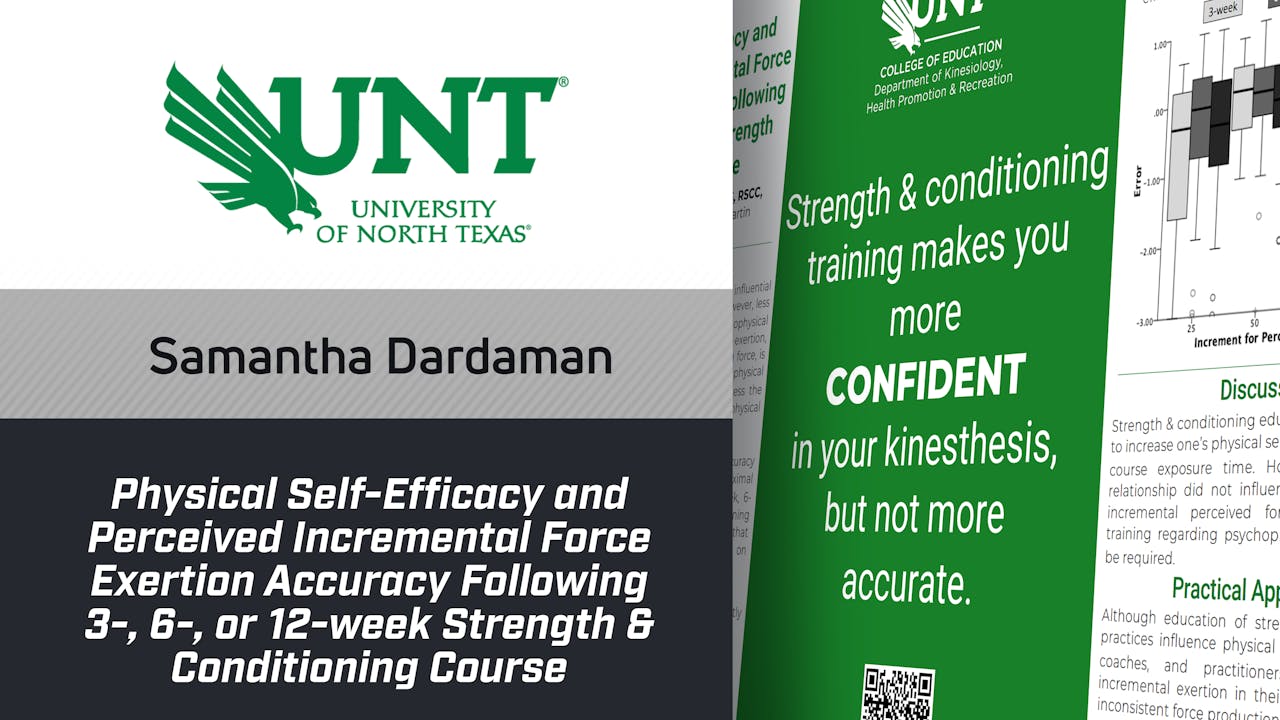 Physical Self-Efficacy and Perceived Exertion Accuracy - Poster ...