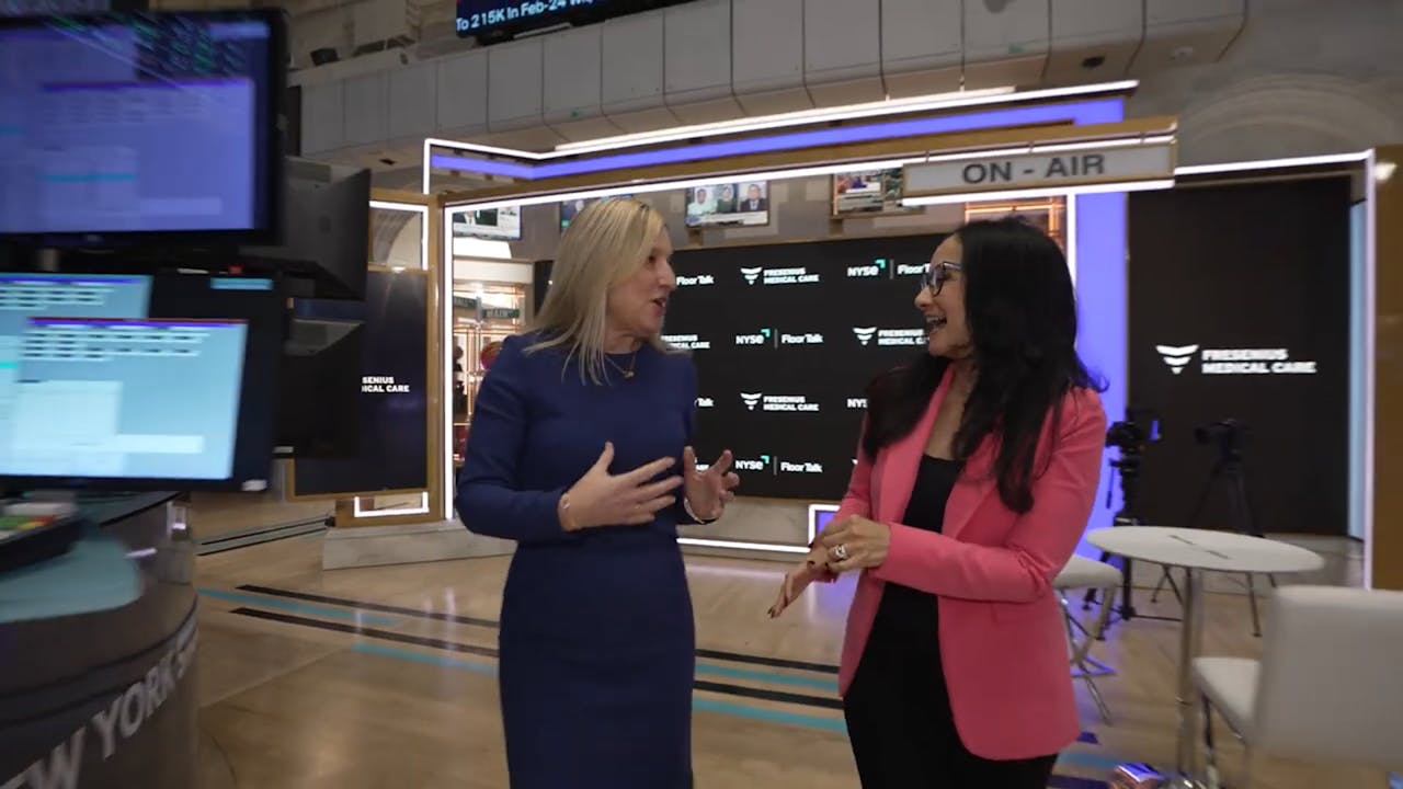 CEO of Fresenius Medical Care, shares the impact of their ...