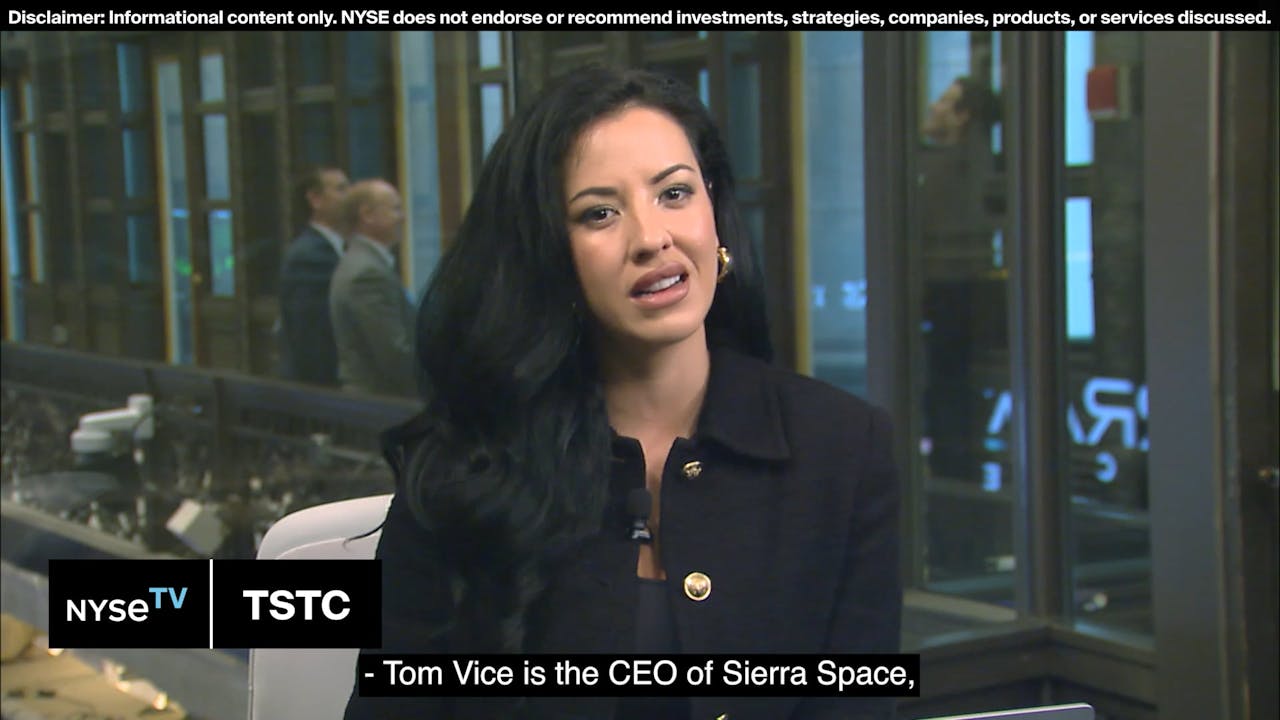 Sierra Space CEO Tom Vice on Revolutionizing Space Tech - 2024 - New ...