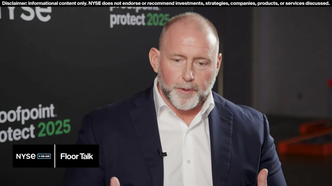 Chris Danyo, SVP, Americas Sales, Proofpoint - New York Stock Exchange ...