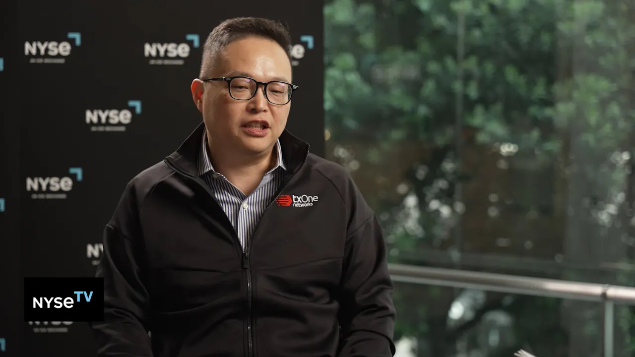 txOne CEO Terence Liu at RSAC 2025 - 2025 - New York Stock Exchange ...