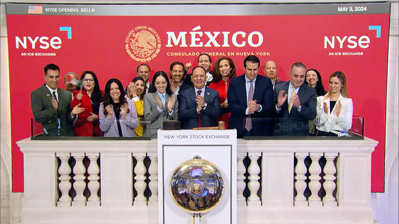 The Consulate General of Mexico in New York Rings The Opening Bell ...