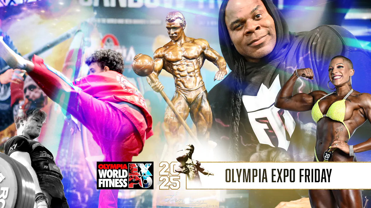 Fri EXPO coverage and podcasts - 2025 Olympia - OlympiaTV
