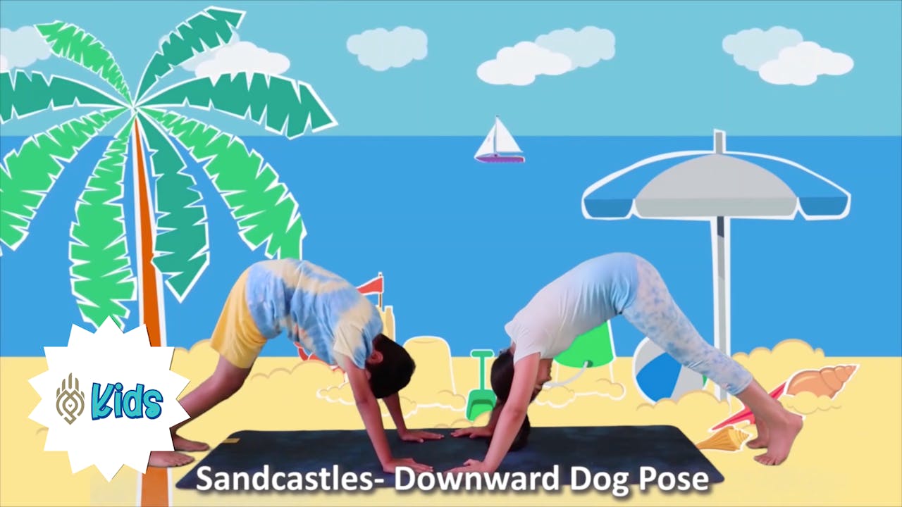 Summer Beach Yoga | An OM Warrior Kids Yoga Adventure - Yoga Adventures ...