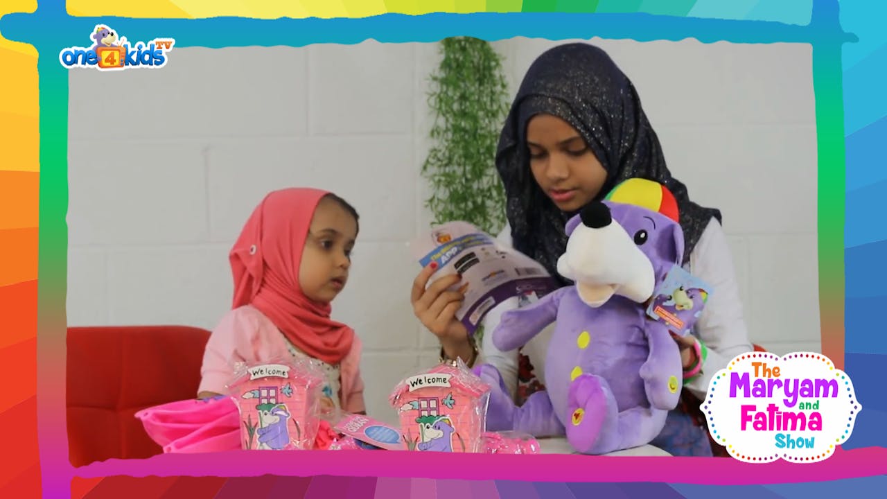 Maryam & Fatima Unboxing Gifts From Zaky - One4Kids TV