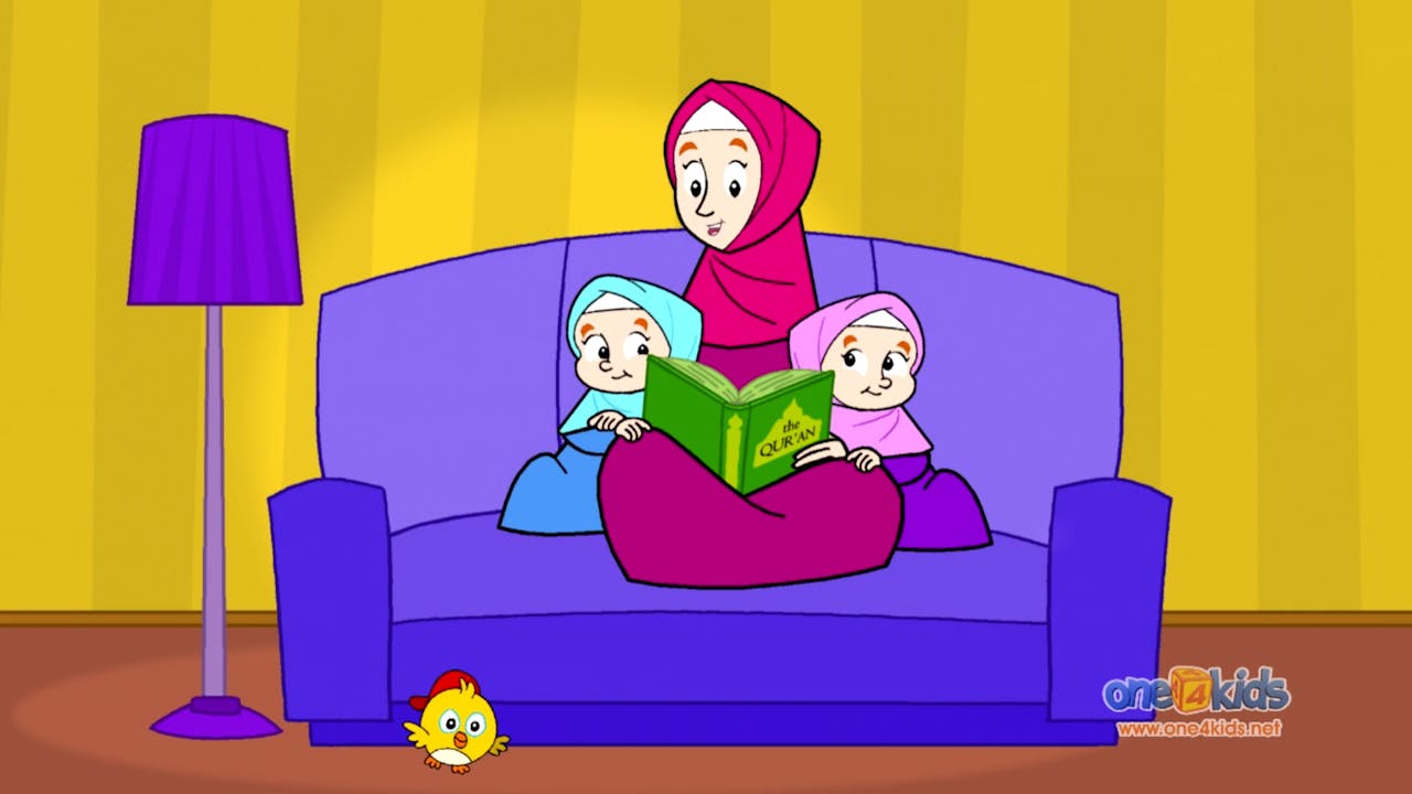 Surah Al-Ikhlas (ENGLAND) - Learn Quran with Zaky & Friends - One4Kids TV