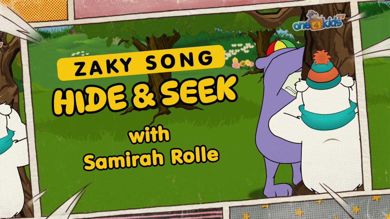 Hide & Seek - Zaky & Samirah Song - Just For You - One4Kids TV