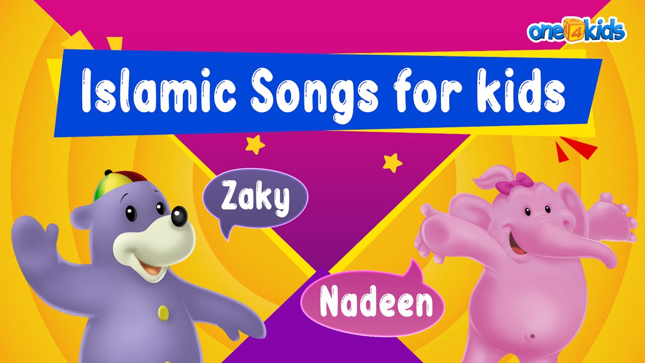 Islamic Songs For Kids | 60 MINUTES | Zaky & Nadeen Songs Compilation ...
