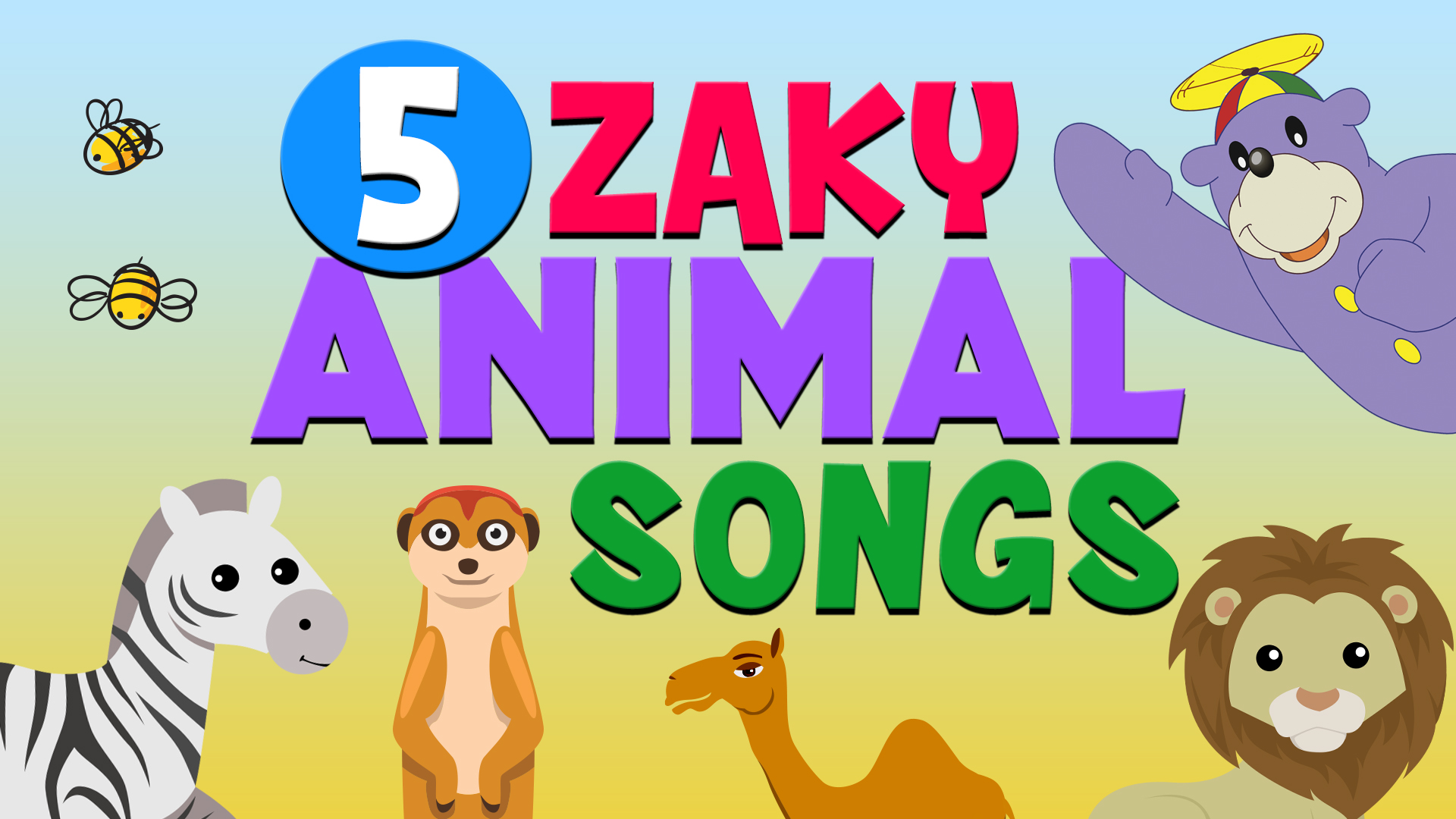 Zaky Compilations - One4Kids TV
