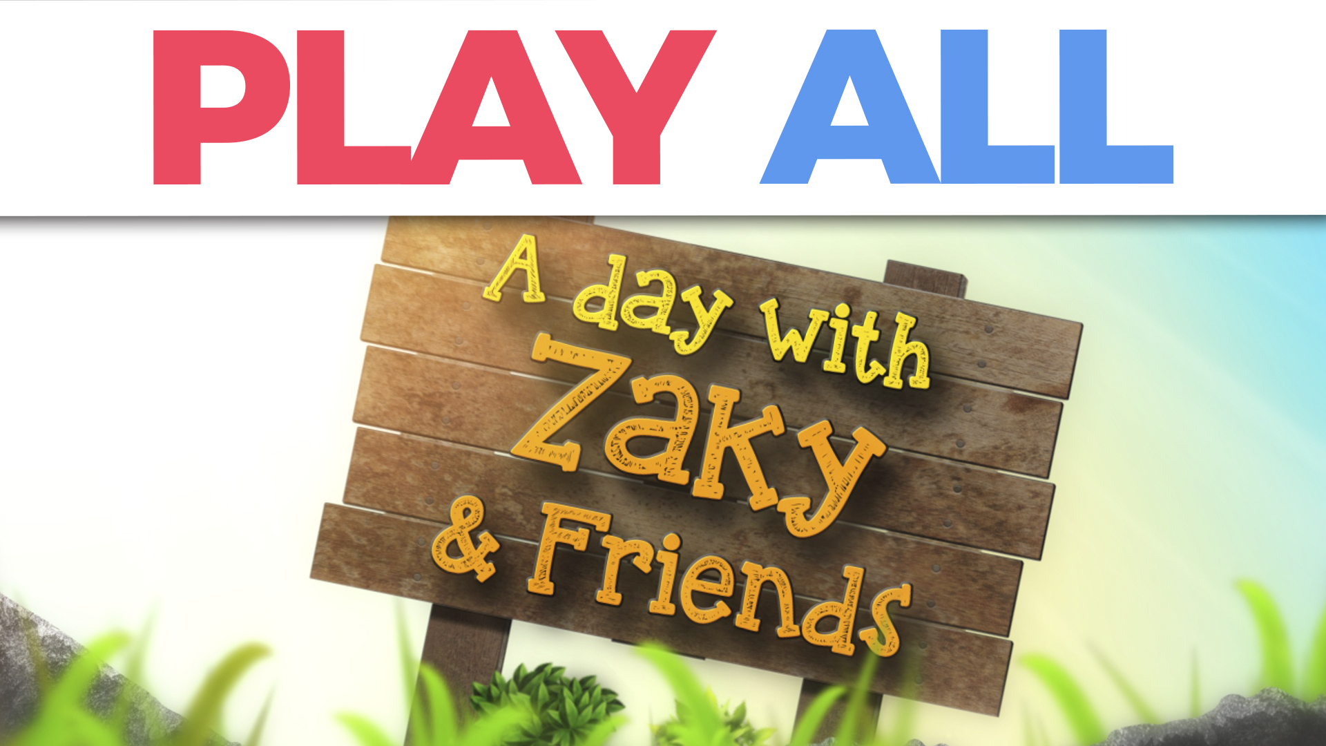 A Day with Zaky & Friends - One4Kids TV