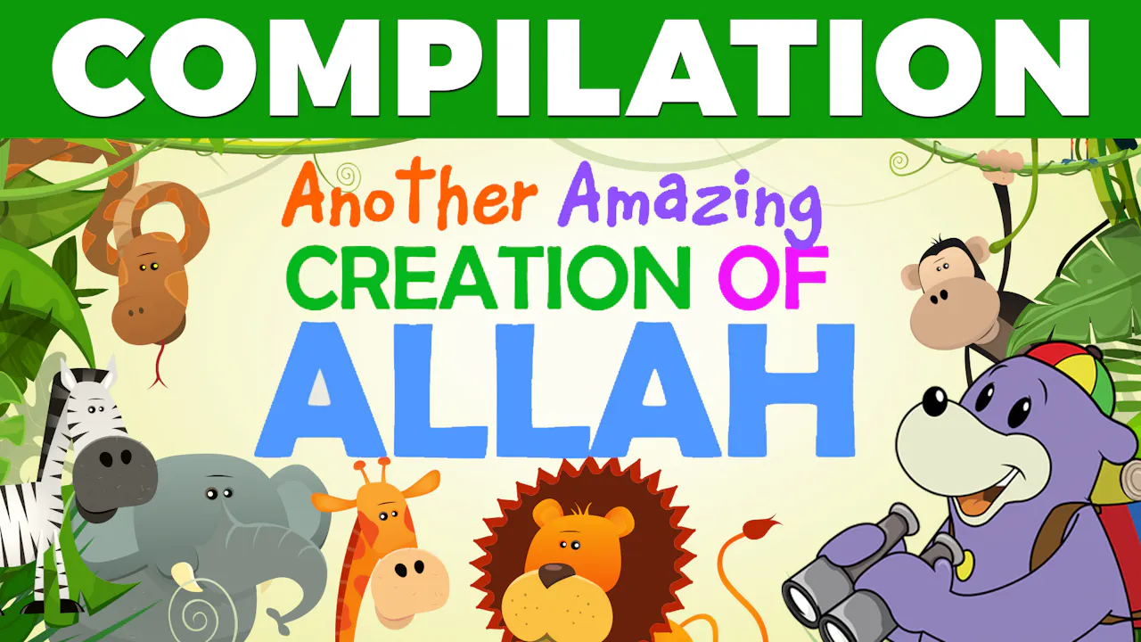 AMAZING Creations of ALLAH with Zaky - COMPILATION - One4Kids TV