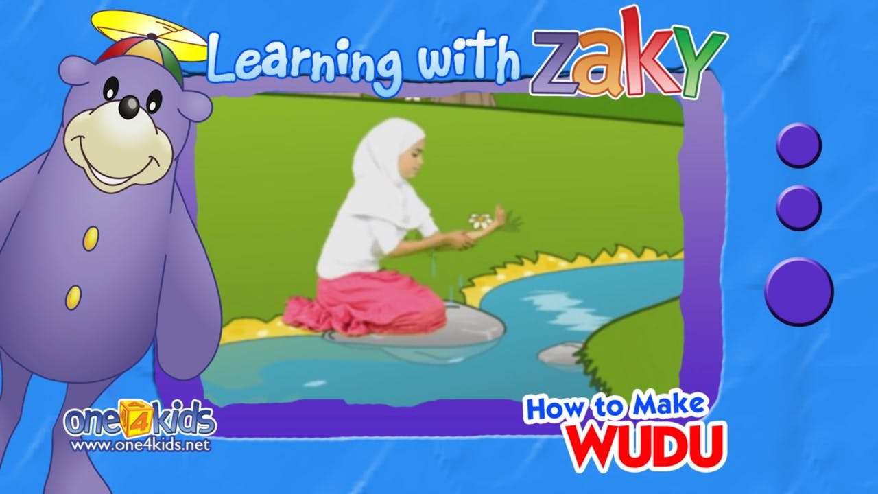 How to make Wudu (Ablution) - One4Kids TV