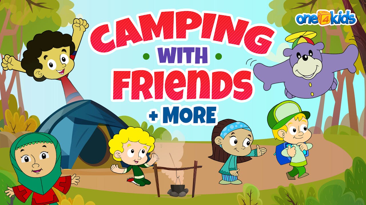 Camping with Friends + more | Zaky & Friends - One4Kids TV