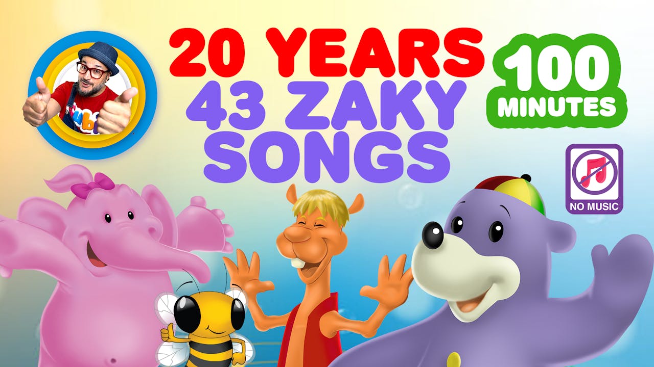 Zaky & Friends 🎶 | 43 Islamic Songs for Kids (20 Years Special ...