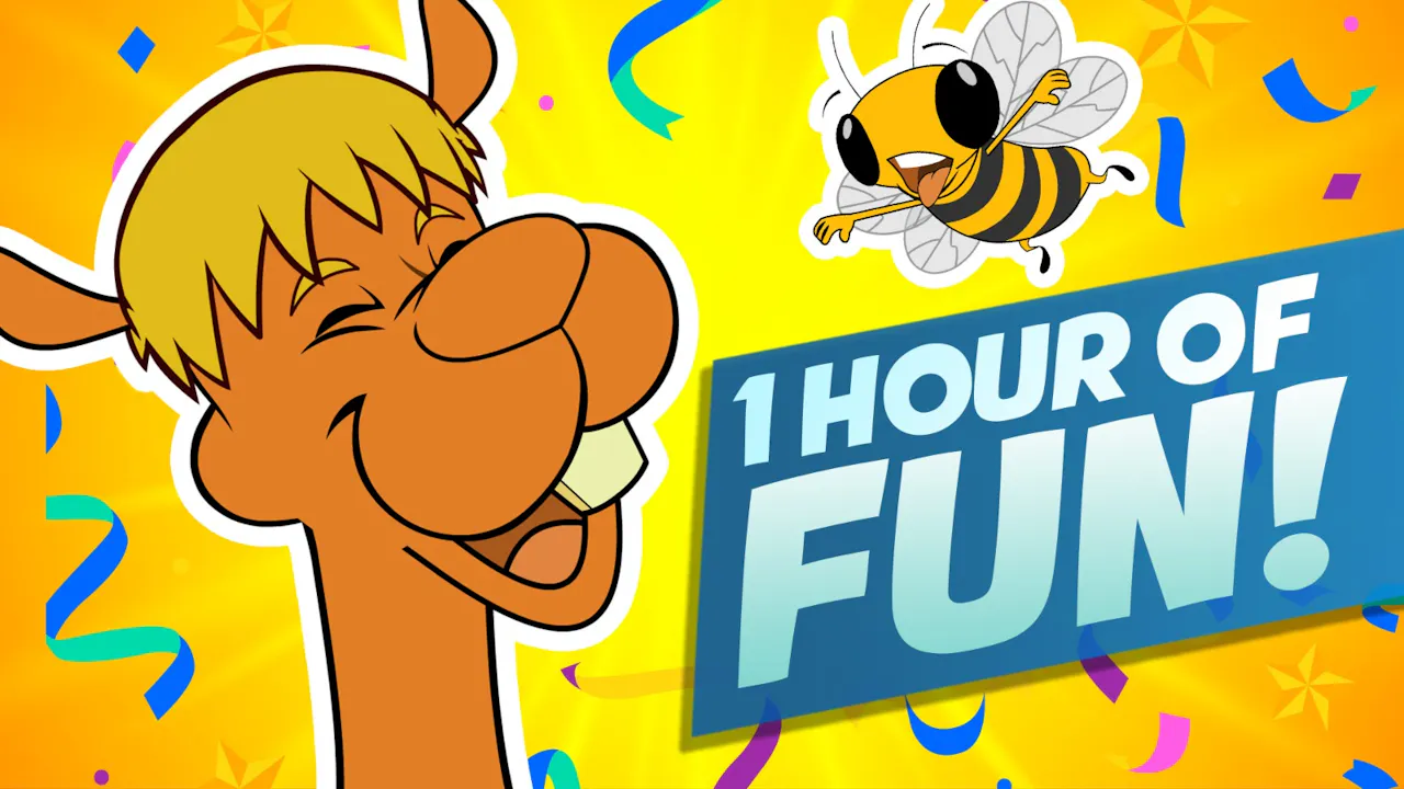 1 Hour of NON-STOP Fun! 🎉 Kazwa & Bilal’s Ultimate Kids Adventure ...