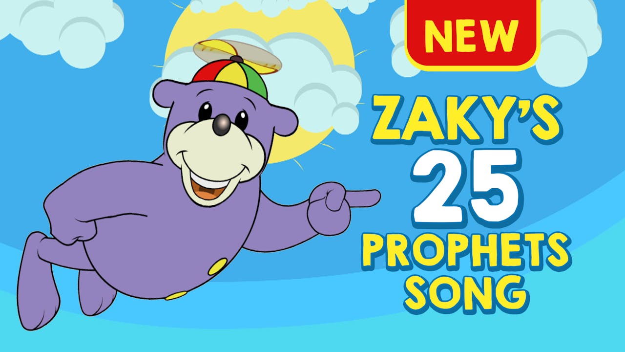 NEW - Zaky's 25 Prophets Song - Nasheed / Songs - One4Kids TV