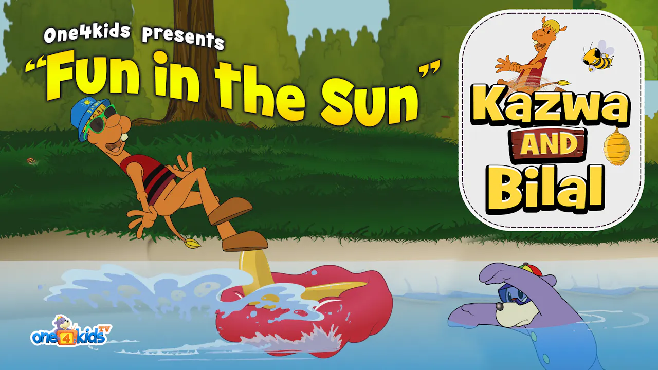 Fun In The Sun 🌞 Kazwa & Bilal featuring Zaky! EP2 - One4Kids TV