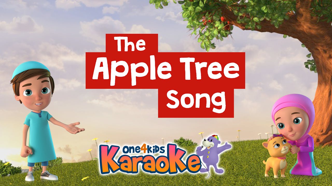 KARAOKE | The Apple Tree Song | Sing-along - KARAOKE - One4Kids TV