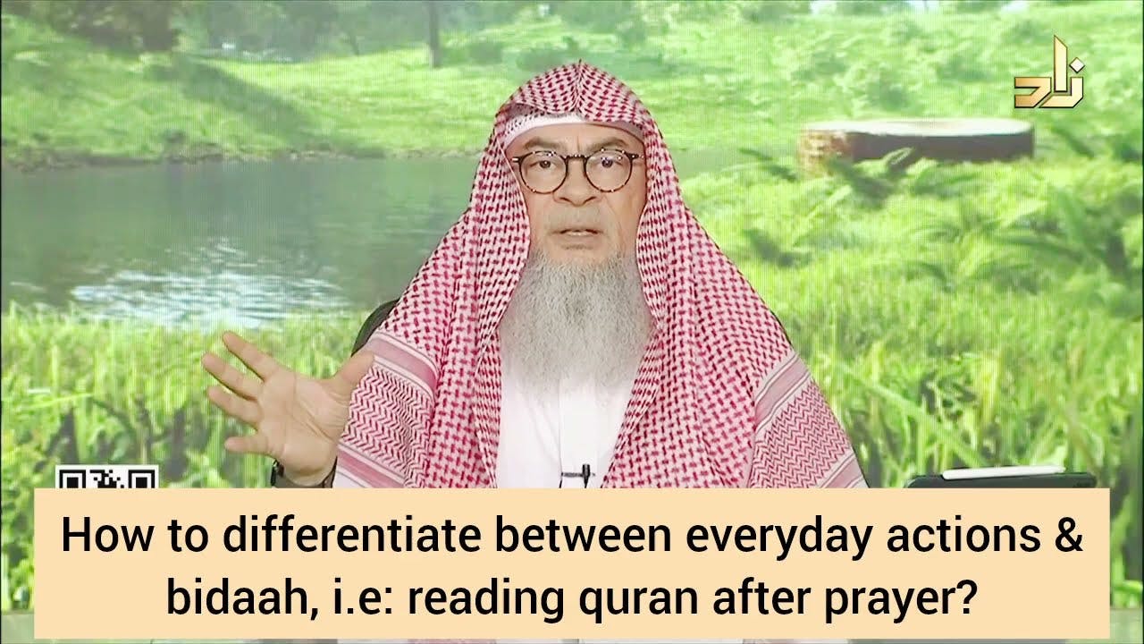 How to differentiate between everyday actions & biddah - Haram & Halal ...