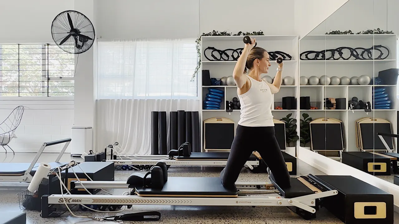 Kneeling Inner Thigh (#026) - Reformer 1 - Teach ONFORM