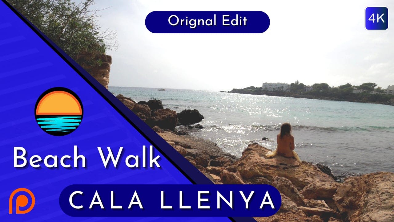 Cala Llena, Beach Walk Patreon 4K.mp4 - On The Beach Ibiza