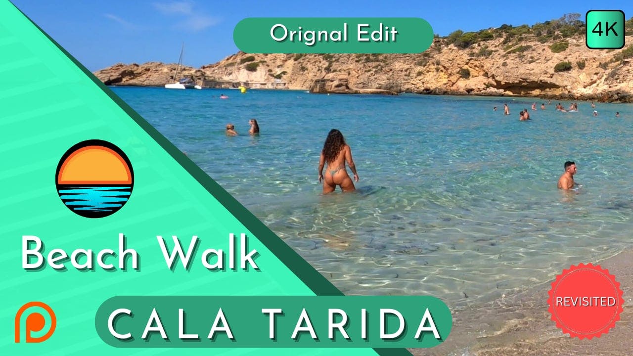 Cala Tarida Revisited, Beach Walk.mp4 - On The Beach Ibiza