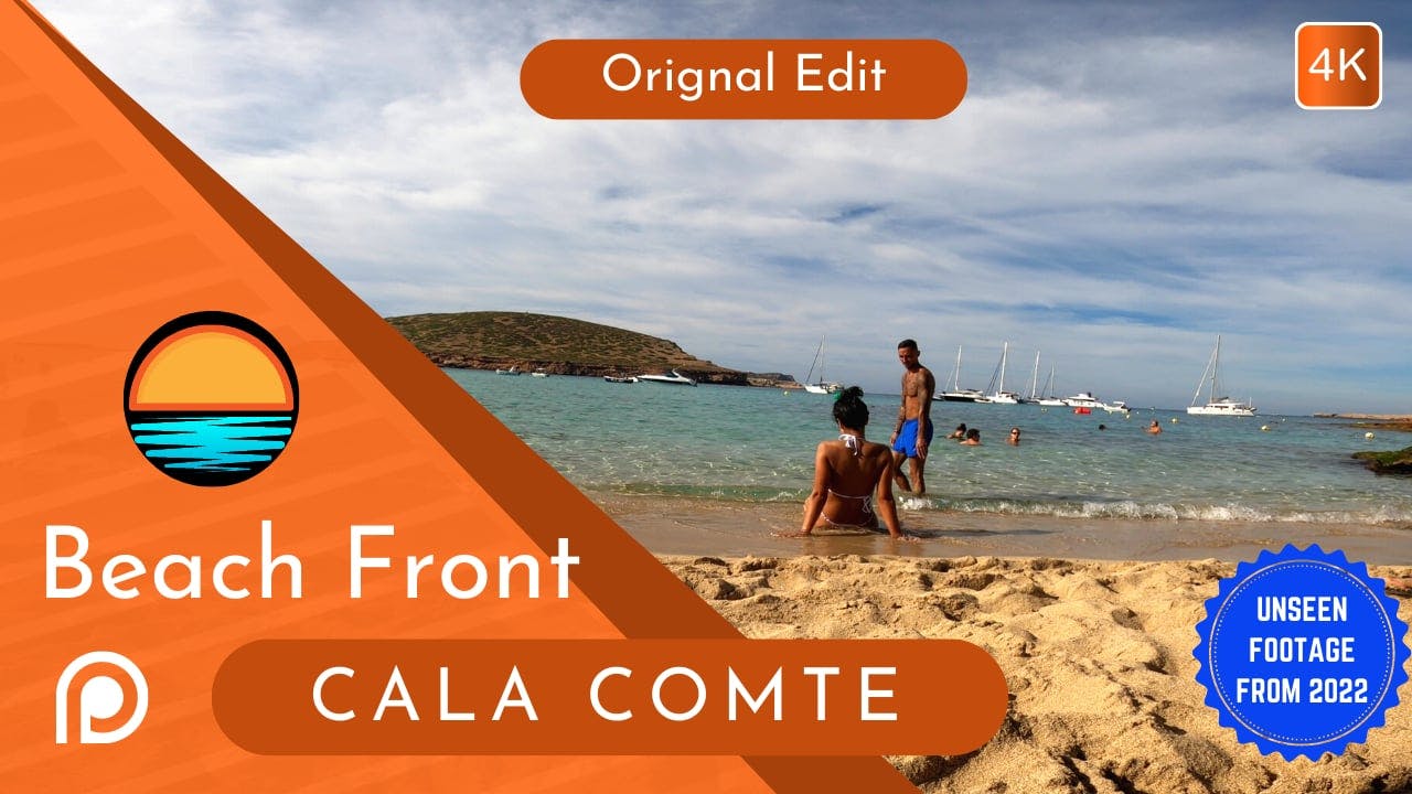 Cala Comte, Brand New Unseen Footage from 2022 Beach Front.mp4 - On The ...