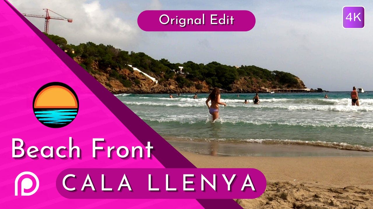 Cala Llenya, Beach Front Patreon 4K.mp4 - On The Beach Ibiza